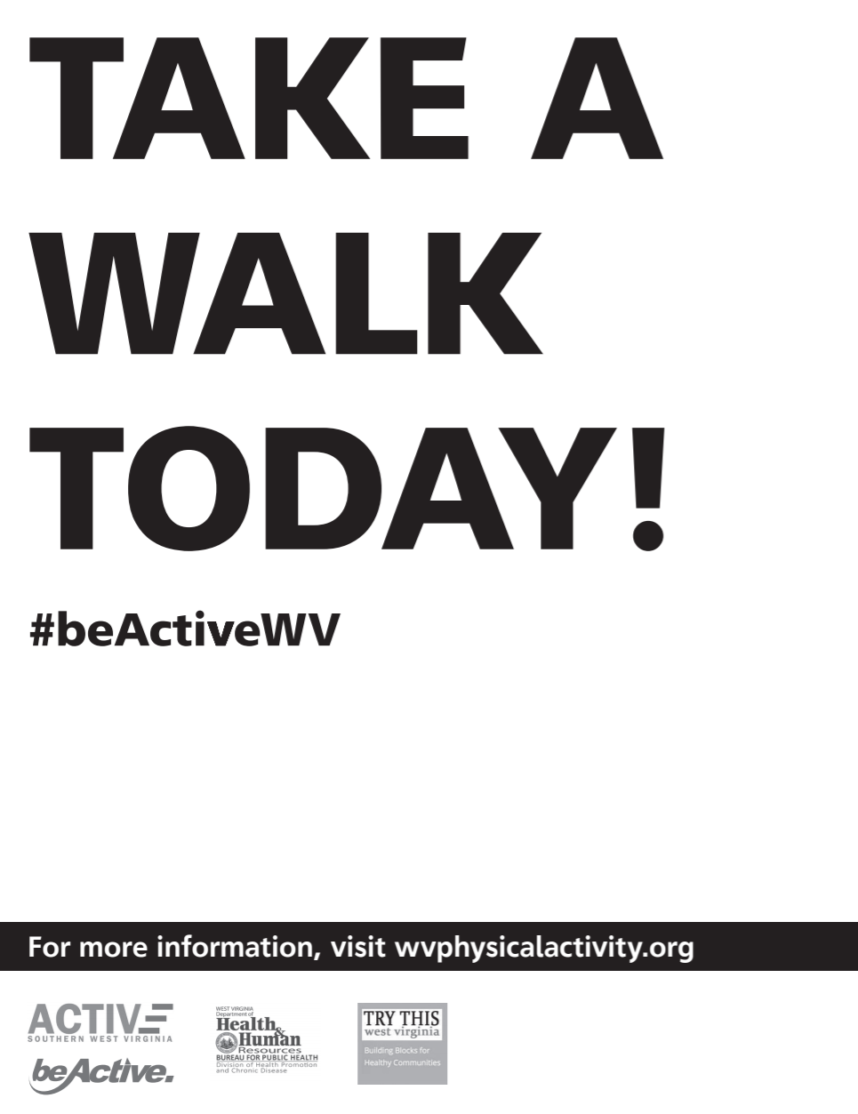 Physical Activity Posters - Active Southern West Virginia